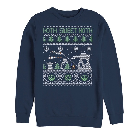 Hot Topic | Sweaters | Hot Topic Star Wars Hoth Ugly Christmas Sweater ...